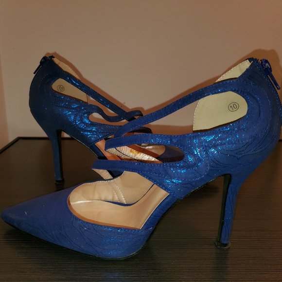 C Label | Shoes | C Label Pump In The Color Royal Blue | Poshmark